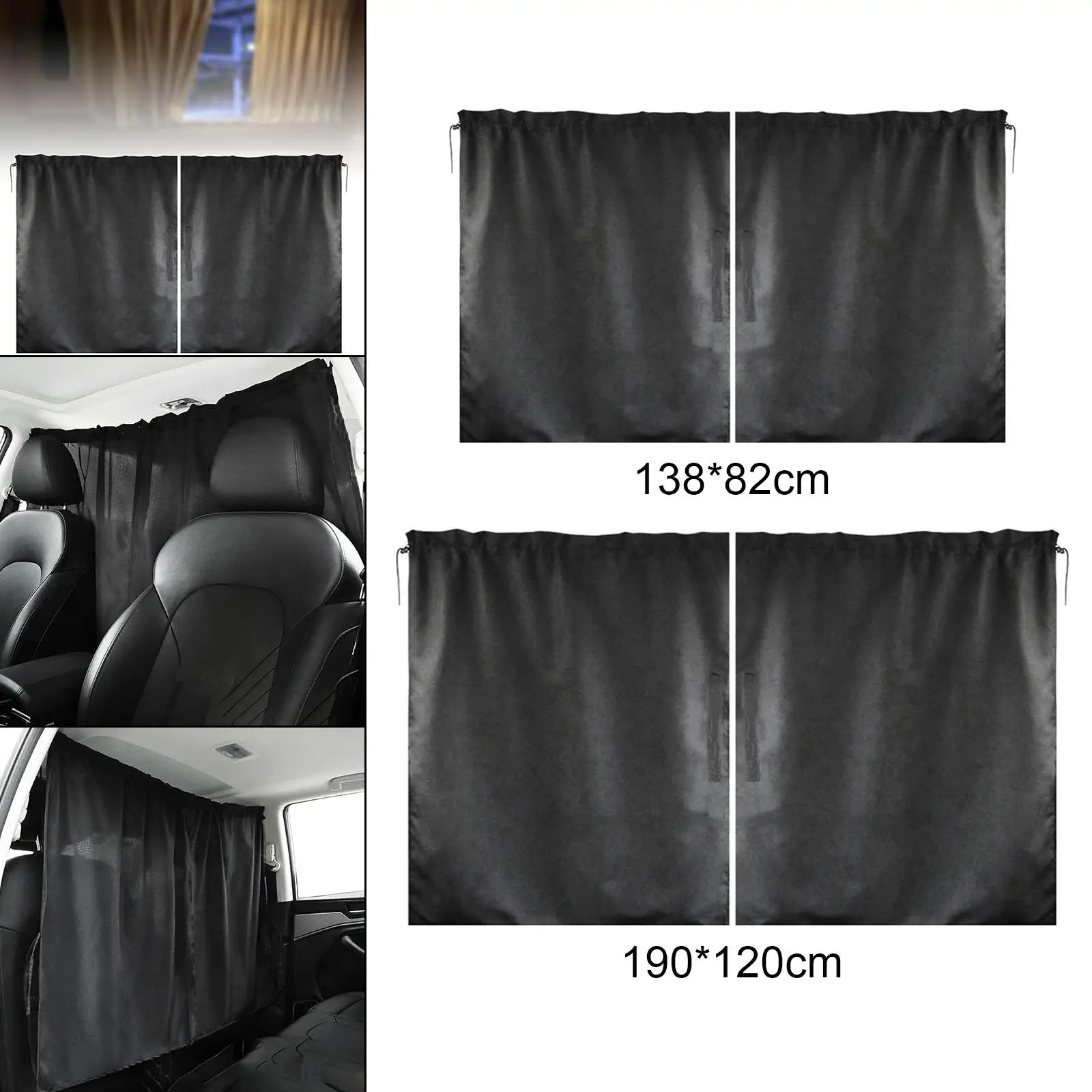 Car-Isolation-Curtain-Detachable-Simple-Curtain-Sealed-Privacy-Curtain ...