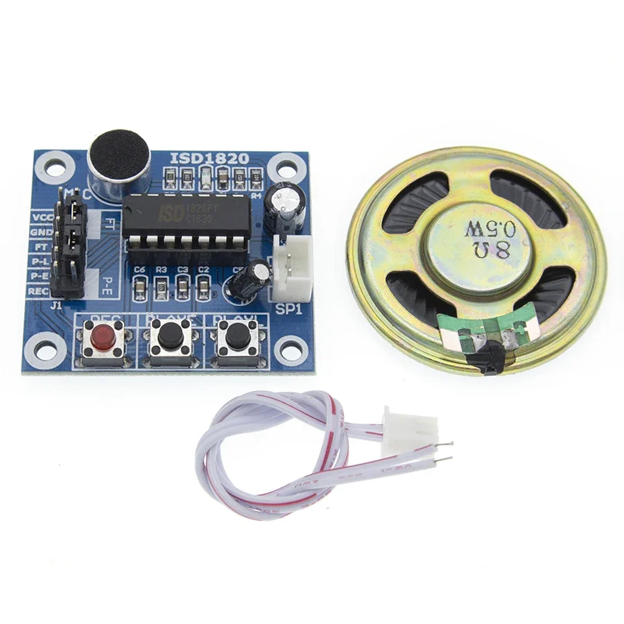 1-10pcs-ISD1820-Voice-Recording-Recorder-Module-With-Mic-Sound-Audio ...