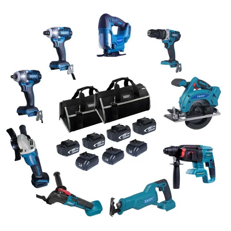 drill-combo-kit-tool-set-EKIIV-20-v-max-lithium-ion-cordless-combos ...