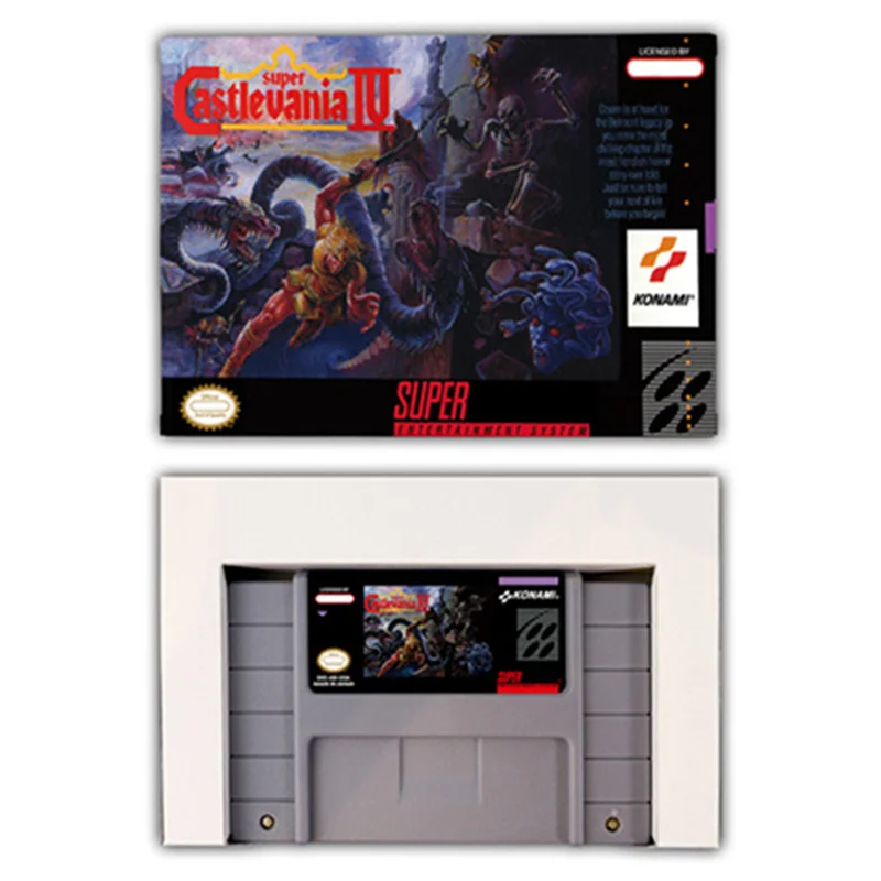 Super-Castlevania-IV-Action-game-Card-for-SNES-EUR-PAL-USA-NTSC-16bit ...