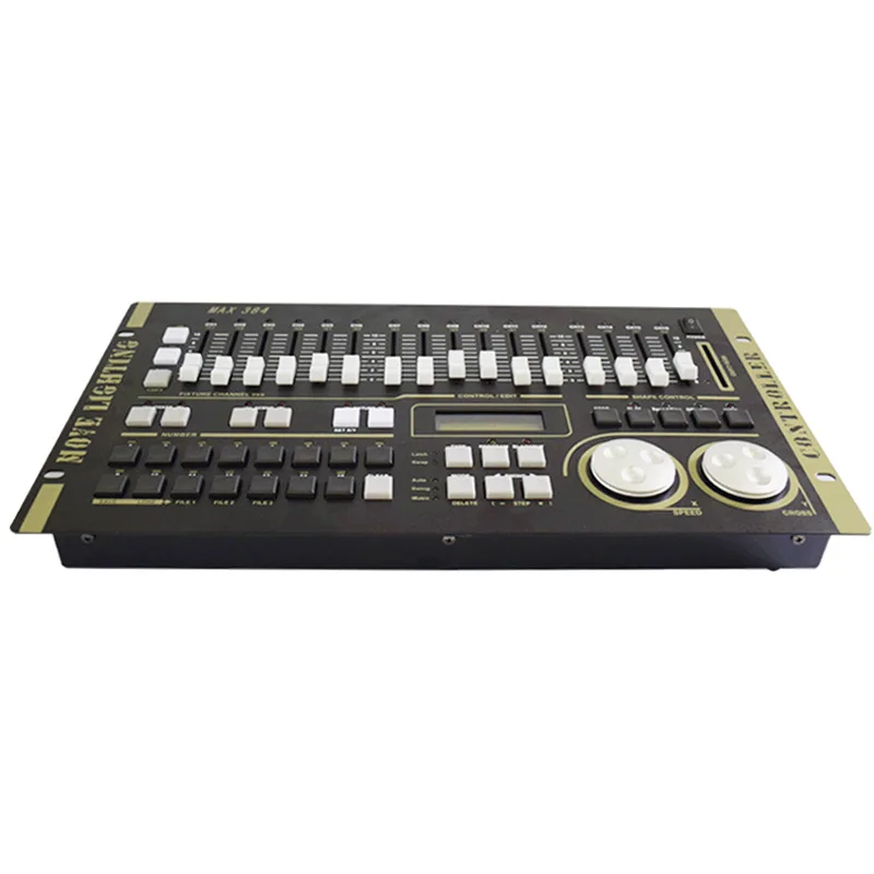 MAX384-DMX512-Controller-for-Stage-Lighting-Control-Moving-Head-Led-Par ...