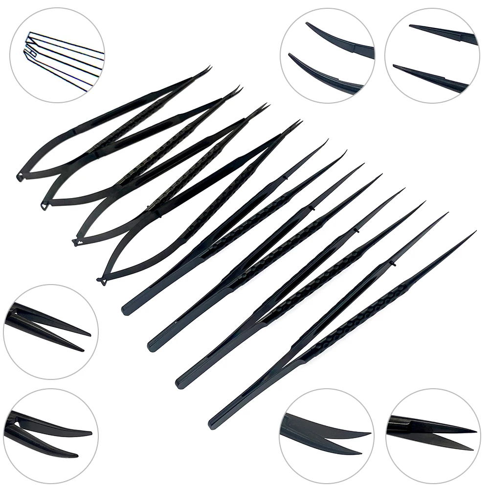 Micro-Scissors-Needle-Holder-Ophthalmic-Neurosurgery-Microsurgical ...