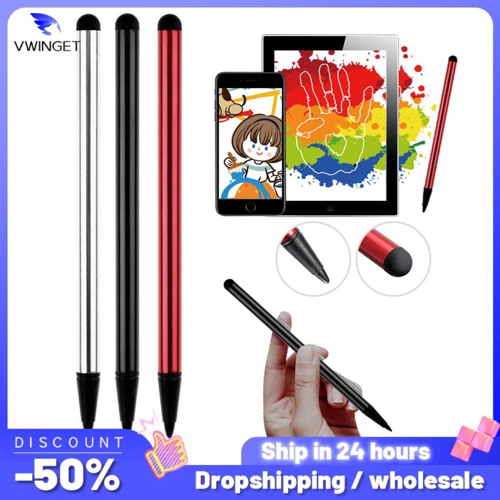 Capacitive Pen Touch Screen Stylus Pencil For Iphone/samsung/ipad ...