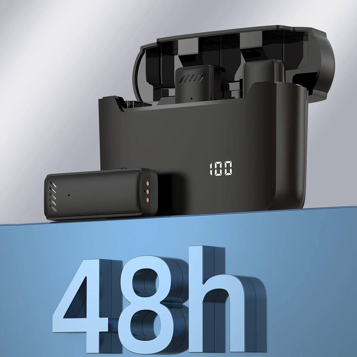 Wireless-Lavalier-Microphone-Compact-Portable-Lapel-Mic-Dual-Channel ...