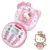 Kawaii Sanrioed Hello Kitty Flip Phone Cartoon Cute Children Taiml Mini ...