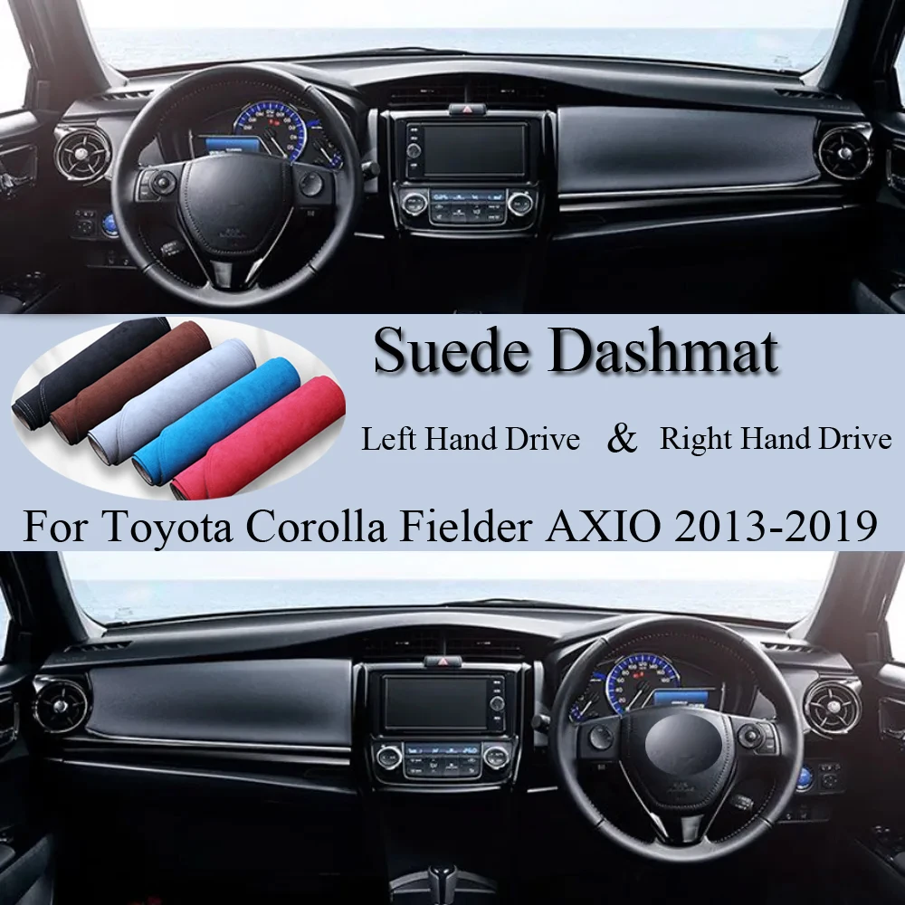 For-Toyota-Corolla-Fielder-AXIO-Wagon-E160-2013-2014-2019-Suede-Leather ...