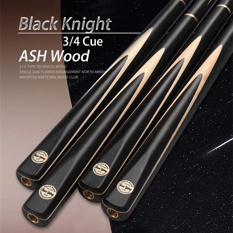 Black-Knight-145-cm-Pool-Cue-Snooker-Black-Eight-Stick-3-4-Scale-Split ...
