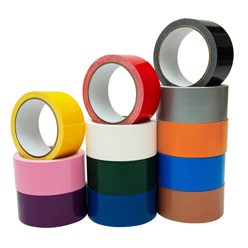 1Set-Colored-Duct-Tape-Bulk-12-Assorted-Colors-Duct-Tape-Rainbow-Duct ...