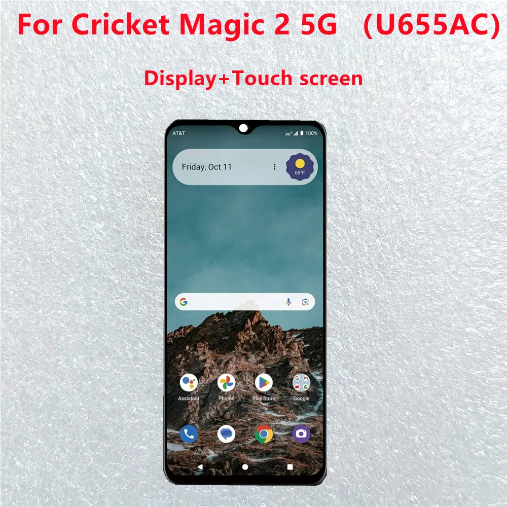 Para Cricket Magic 2 5G LCD pantalla táctil reemplazo digitalizador ...