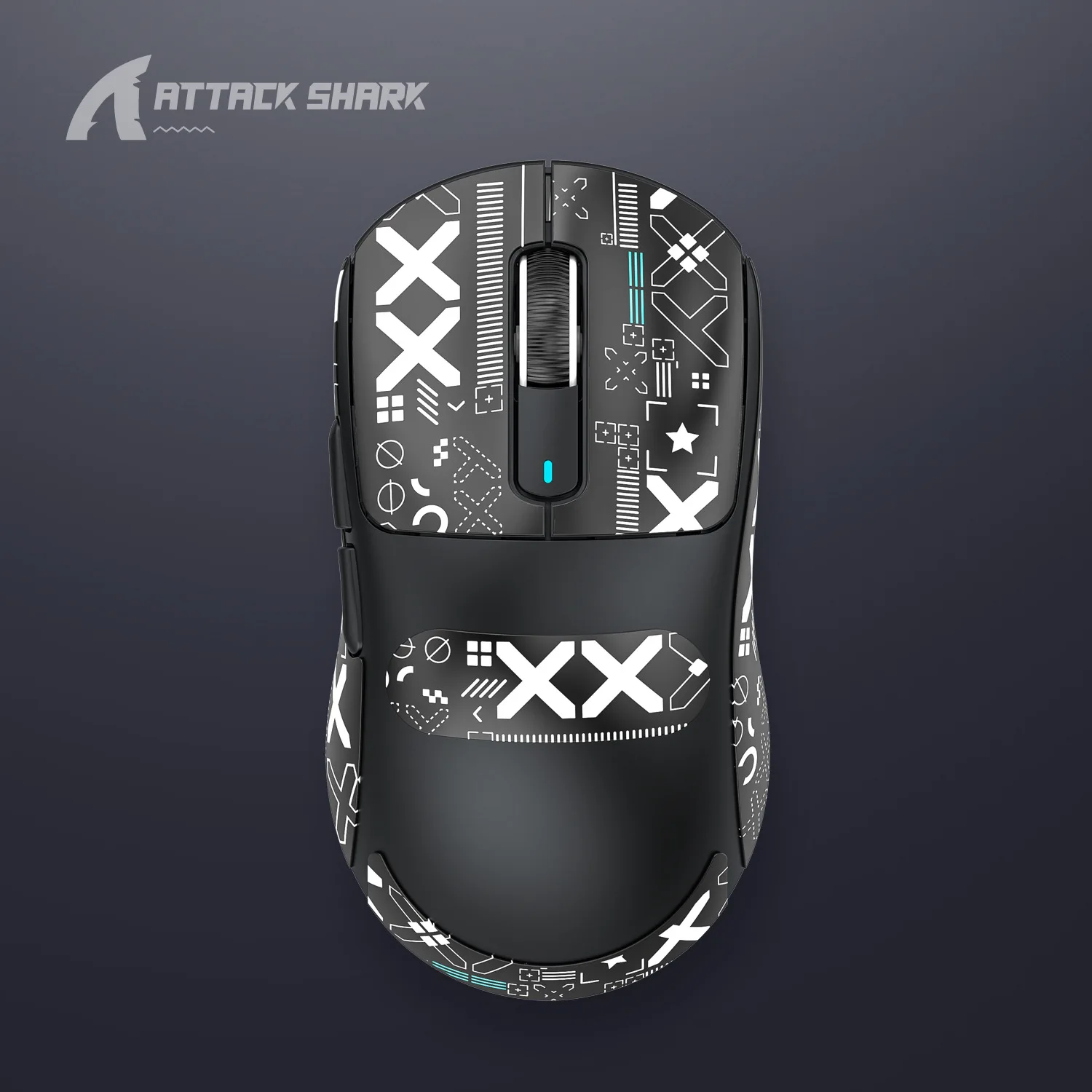 Attack-Shark-Macro-Gaming-Mouse-X3Pro-X3-R1-Modo-com-fio-8KHz-Bluetooth ...
