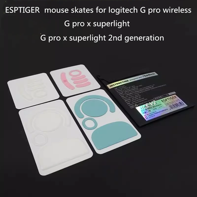1 Pack Esptiger Mouse Skates Feet For G PRO X Superlight GPX 2 GPW 1st ...