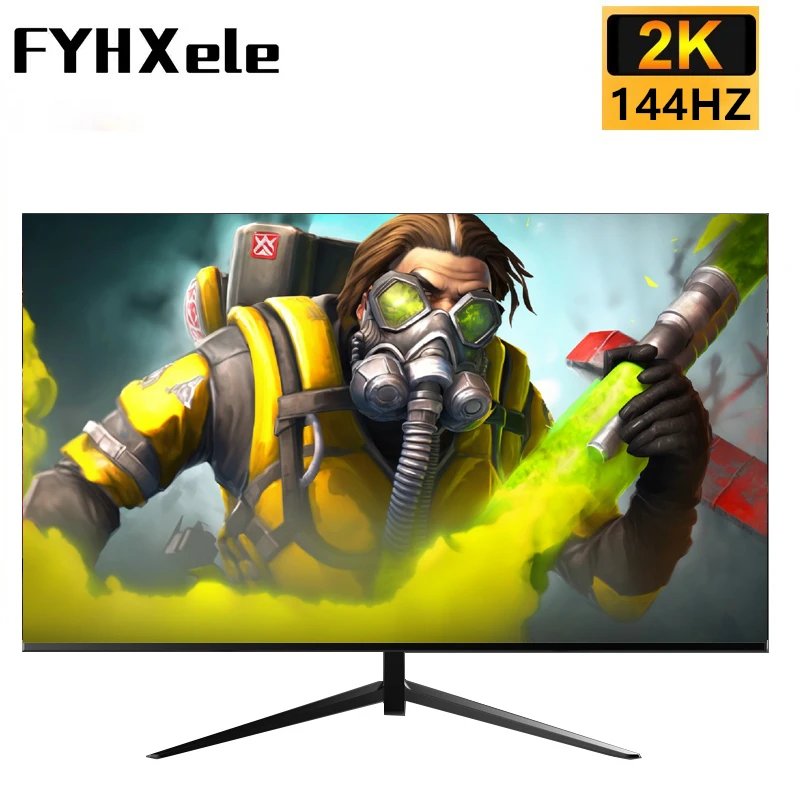 27 Polegada monitor 144hz 2k tela de jogo hdmi/dp 1ms gtg hdr400 ips painel com alto falante adm ...