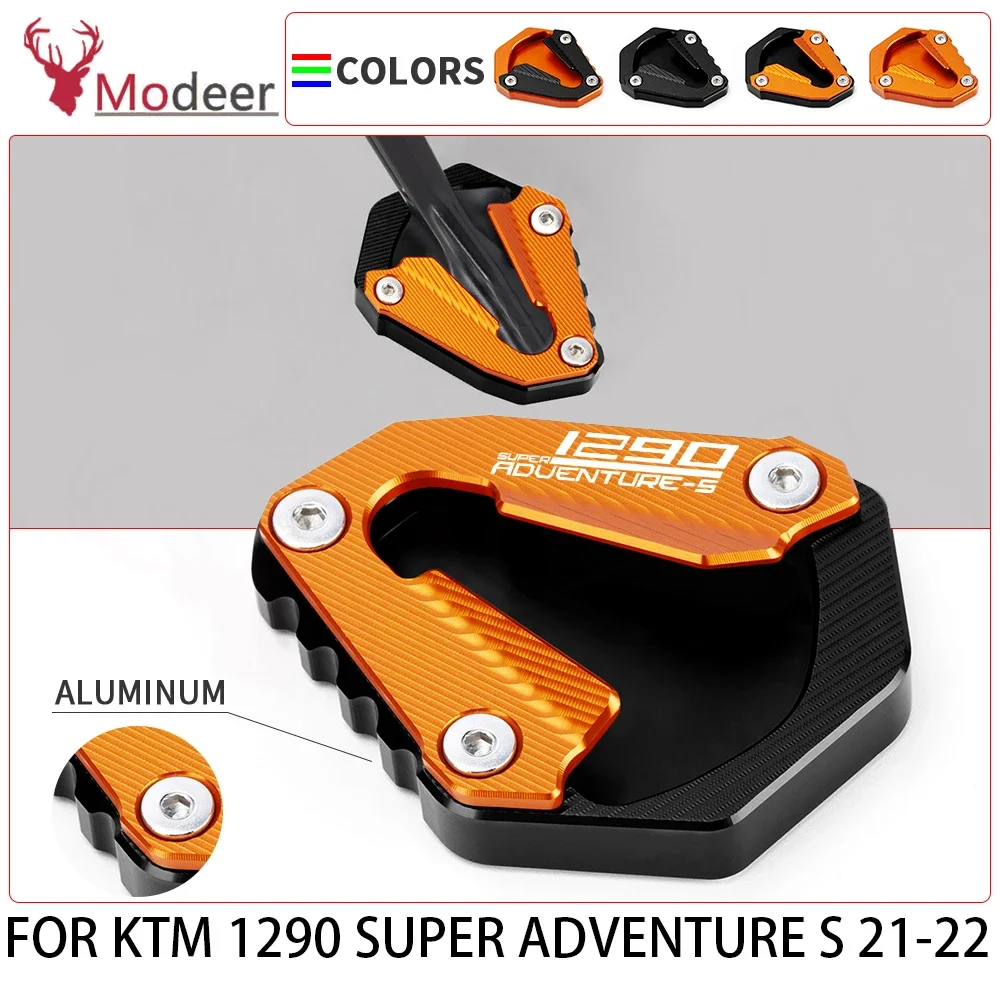 Motorcycle-Side-Stand-Pad-Extension-Plate-Pad-For-KTM-SUPER-ADVENTURE-S ...