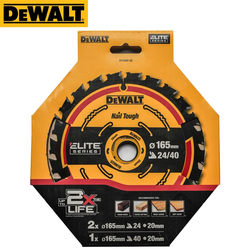 DEWALT-DT10397-Electric-Circular-Saw-Blade-165mm-40-24T-Carpentry ...