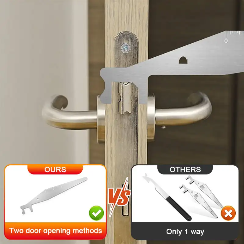 Multi-Purpose-Lever-Tool-Stainless-Steel-Durable-Locksmith-Tool-Mini ...