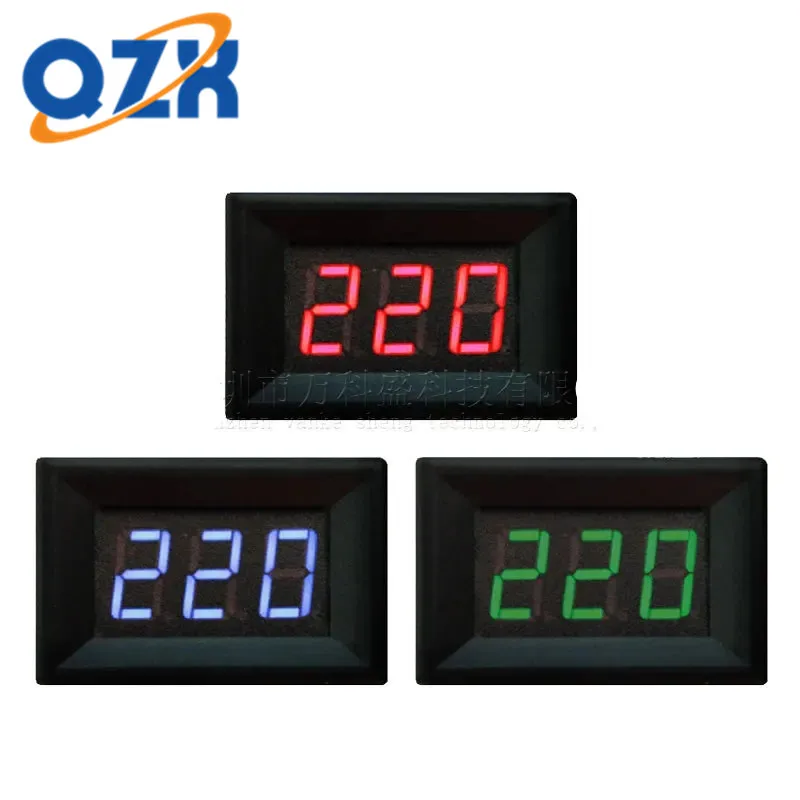 5pcs-lot-Led-Digital-Display-Two-wire-Ac-Voltmeter-Head-Two-wire ...