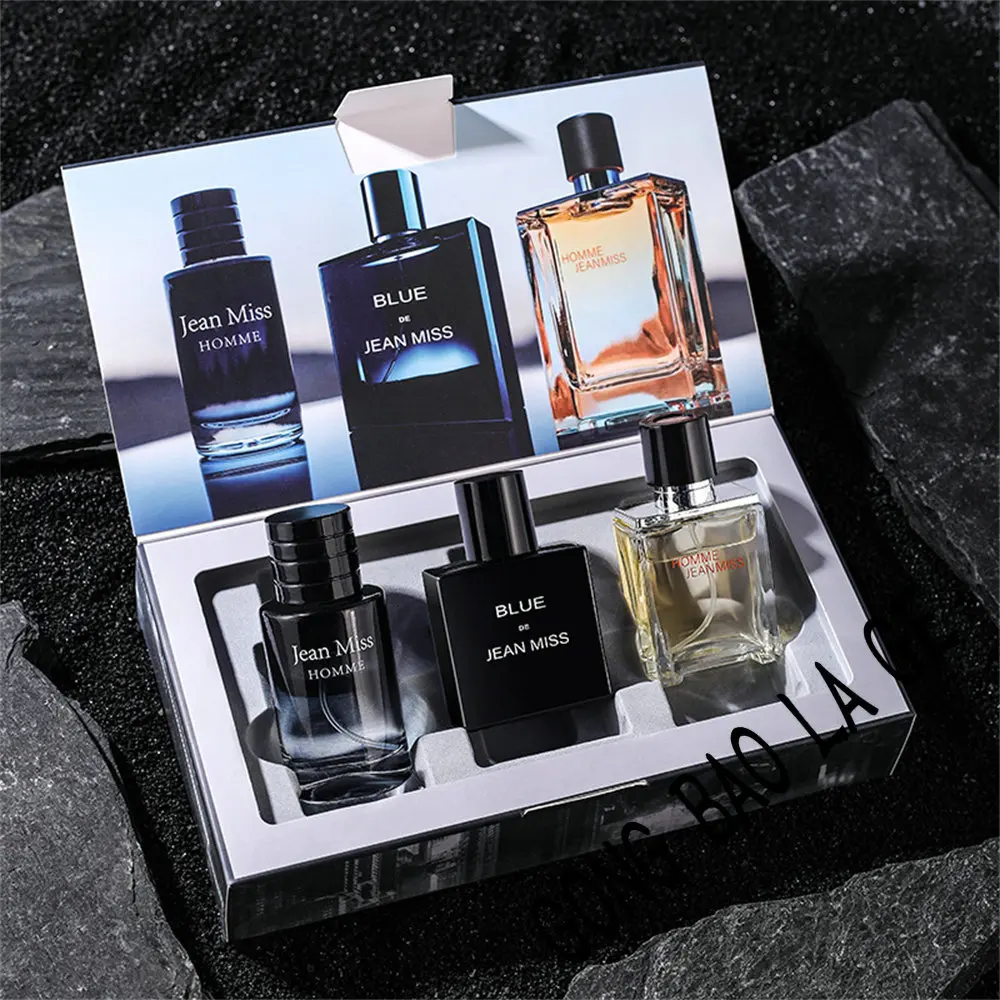 High Quality 90ml Men Perfume Gift Box 3pcs Set Colognes Fascination ...
