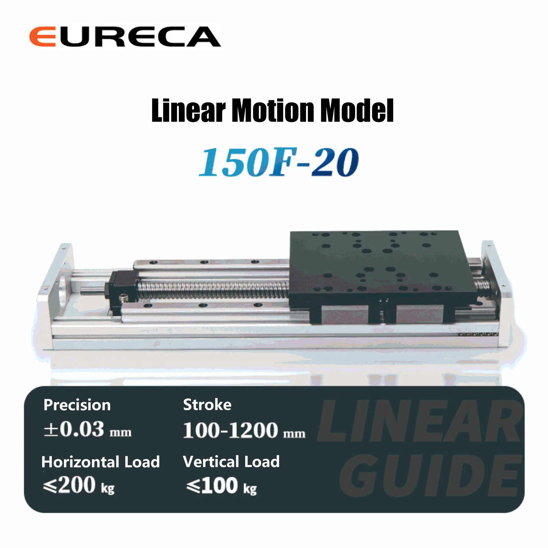 YH150-20-Linear-Guide-Precision-Ball-Screw-Slide-Module-Stepper-Servo ...