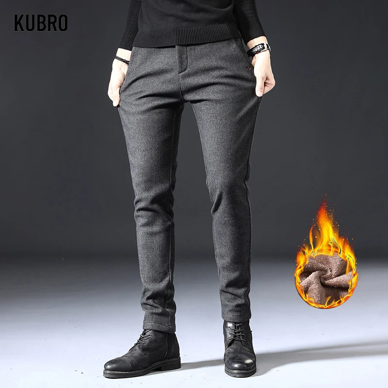 Kubro Plus Cal As Grossas De L Para Homens Cal A Reta Monocrom Tica