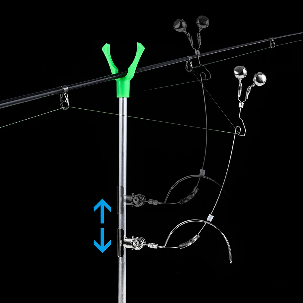 Fishing-Bite-Alarm-Stainless-Steel-Metal-Fish-Alarm-Bells-Adjustable ...