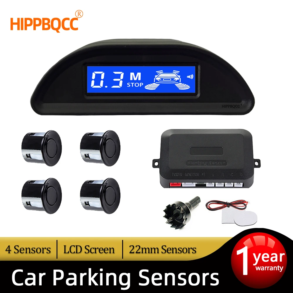 HIPPBQCC-Parking-Sensor-Kit-Car-Parktronic-LCD-Display-Backlight ...