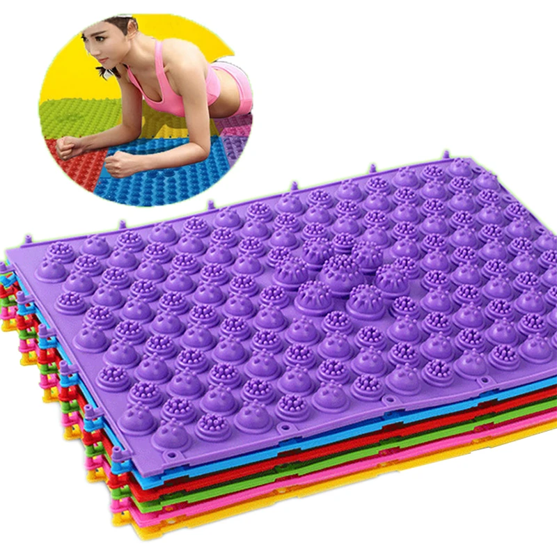 Reflexology-Foot-Massage-Pad-Toe-Pressure-Blood-Circulation-Plate-Mat ...