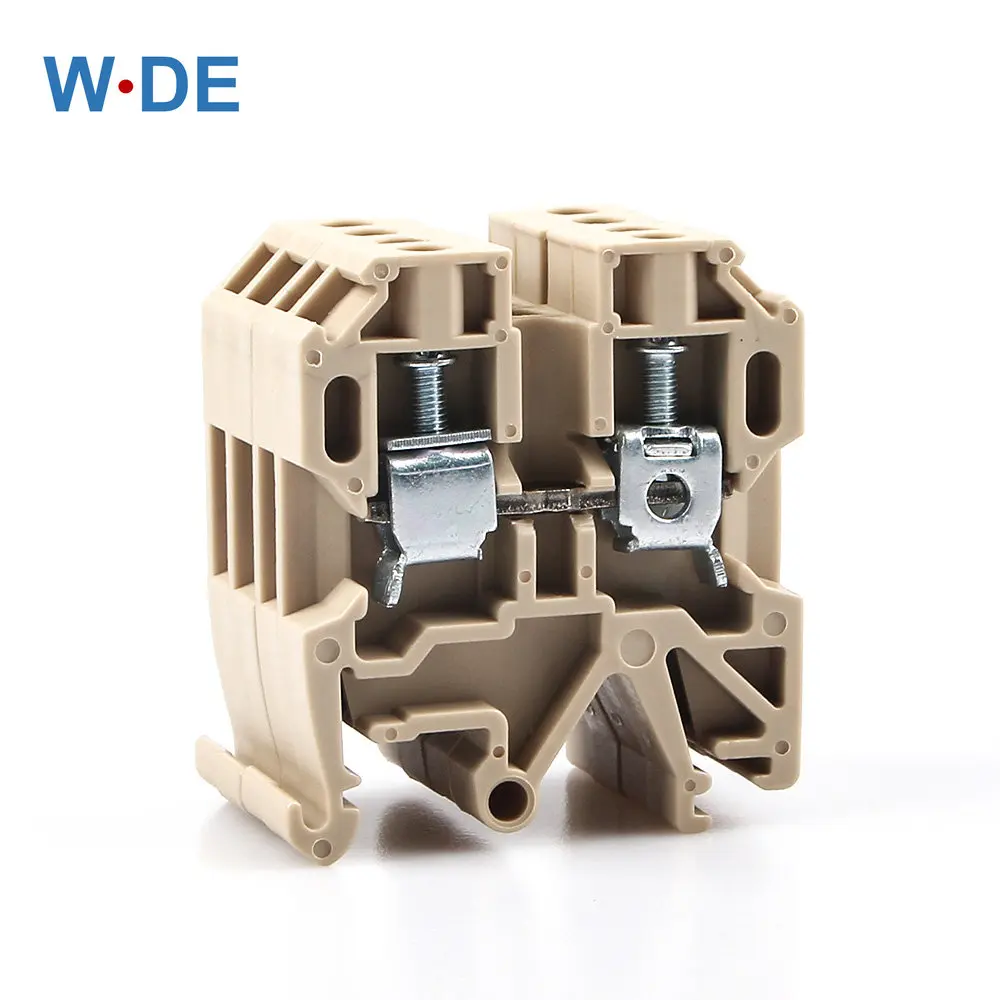 Wire-Conductor10Pcs-SAK-4EN-Connector-Screw-Connection-Din-Rail ...
