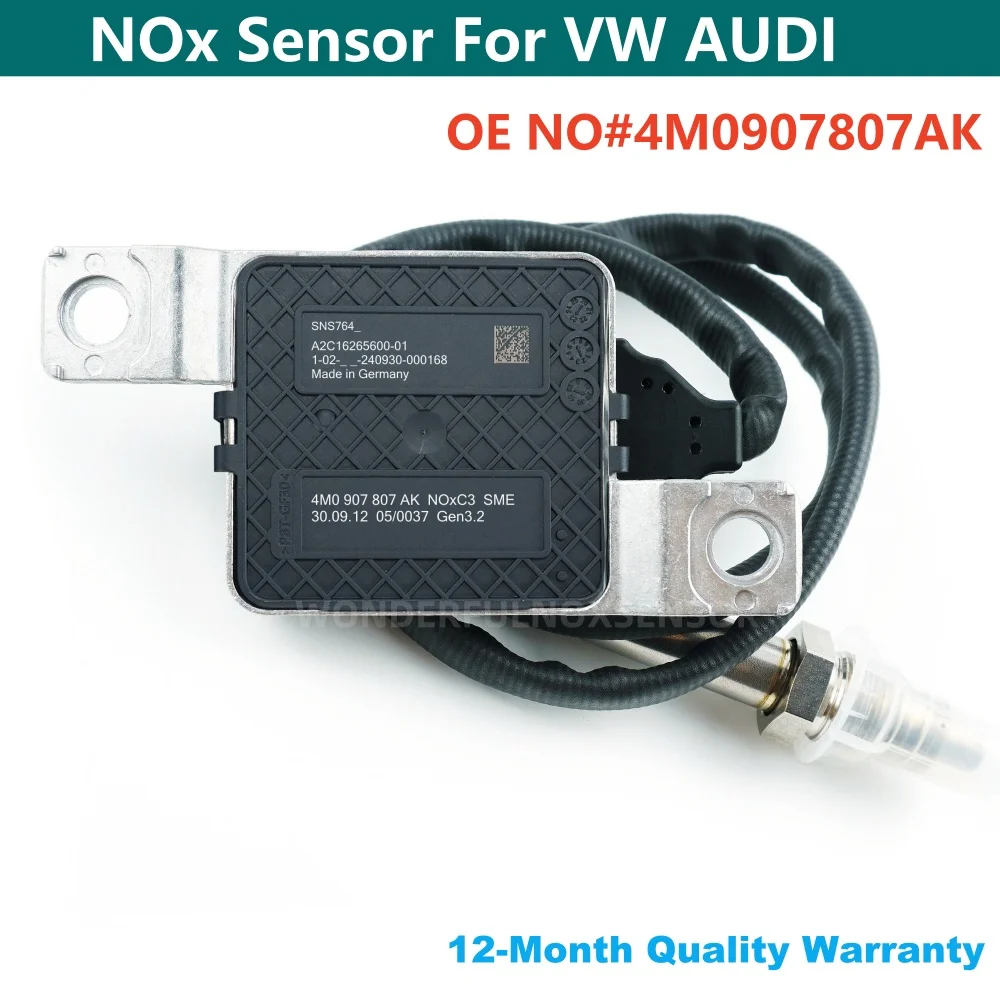 4M0907807AK Original NEW Nitrogen Oxide Nox Sensor for Audi Q7 Q8 VW ...