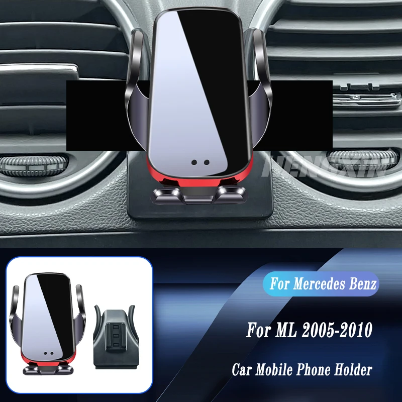 Car-Wireless-Charger-Auto-Mount-Phone-Holder-For-Mercedes-Benz-ML-W164 ...