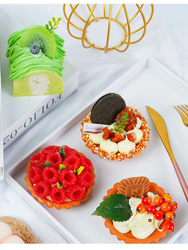 Simulatie-Taart-Model-Nep-Fruit-Cake-Europese-Ei-Taart-Dessert ...