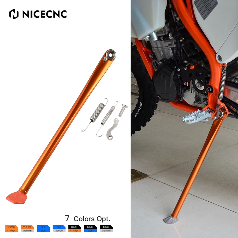 Motorcycle CNC Aluminum Kickstand Kick Side Stand For KTM EXC EXCF ...