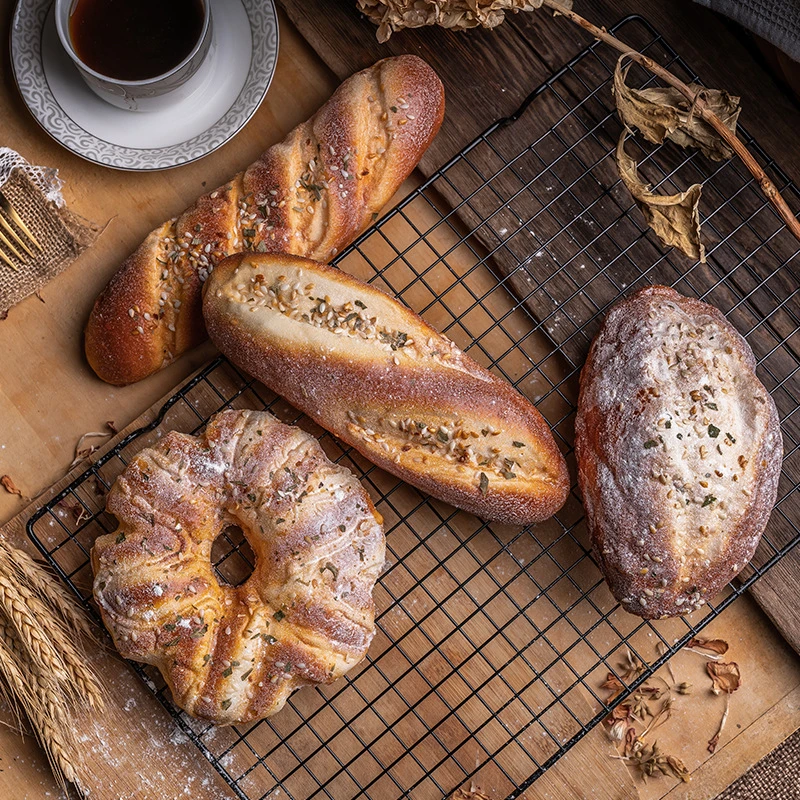 Simulation Bread Model Soft Caramel Fake Bread Cake Food Shop Cabinet ...