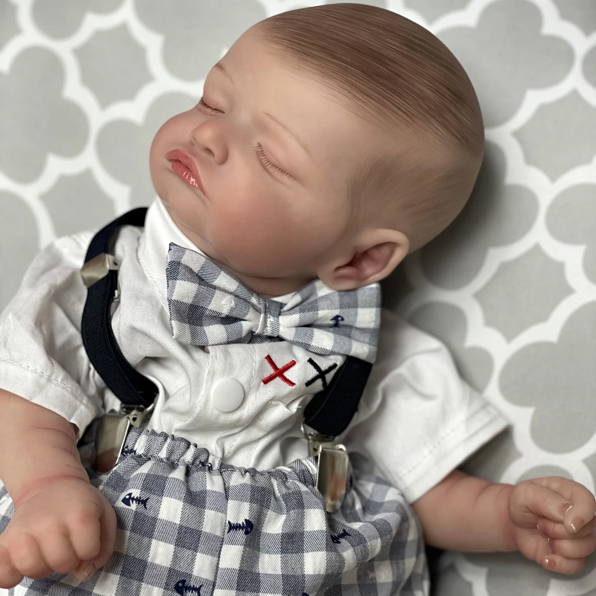 Saskia 18 Inch Rosalie Finished Rebrn Bebe Handmade Lifelike Newborn ...