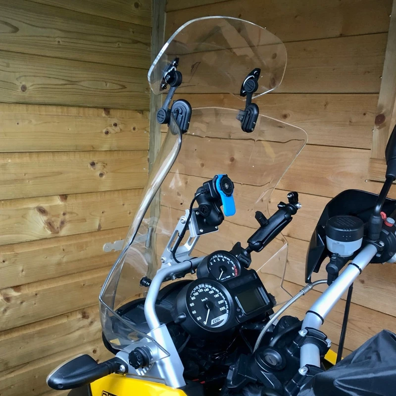 Motorcycle-Windshield-Clamp-On-Variable-Universal-Windscreen-Spoiler ...