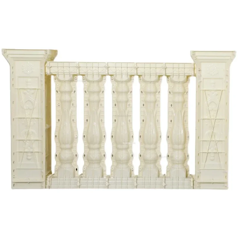 Modern-Roman-Column-Guardrail-Molds-Villa-Cast-in-place-Railing-Mold ...