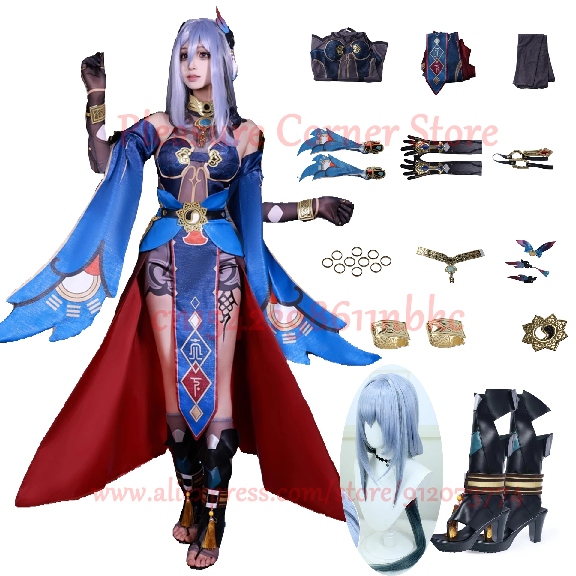 Honkai Star Rail Hanya Cosplay Costume Full Set Hanya Cosplay Dress ...