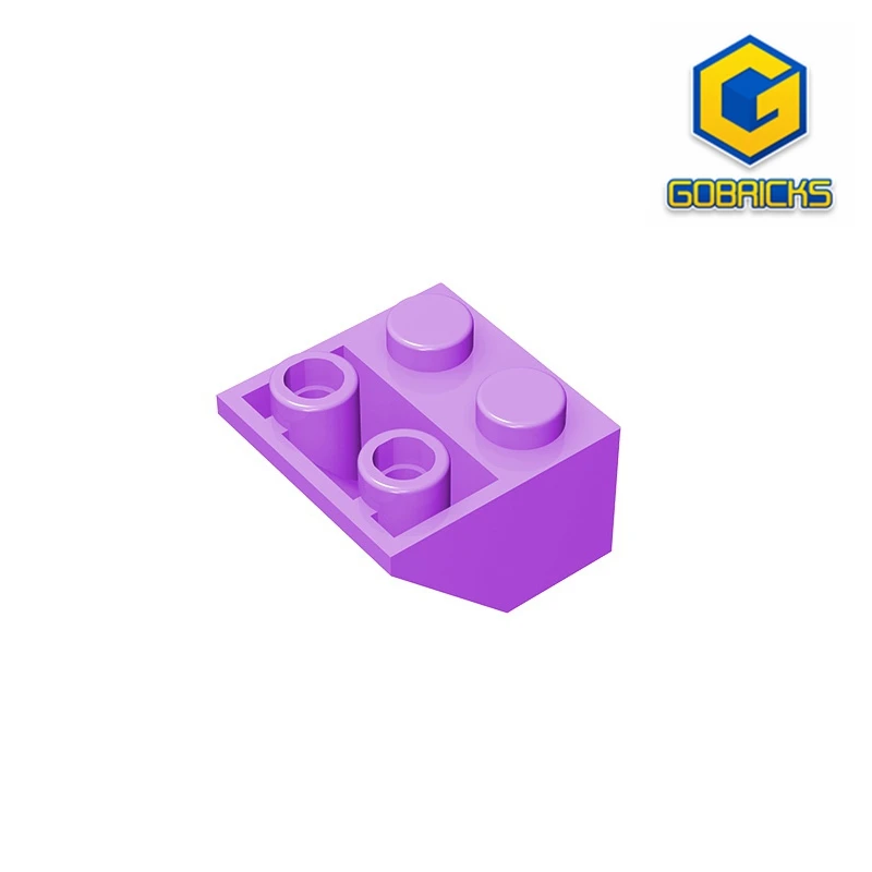 Gobricks-GDS-599-ROOF-TILE-2X2-45-INV-compatible-with-lego-3660-pieces ...