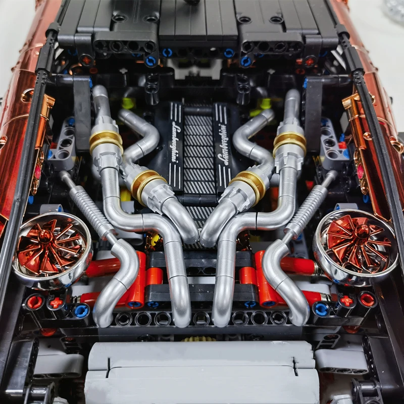 Plating-Engine-Pipe-Exhaust-Fan-Accessories-P1-Compatible-With-Lego ...