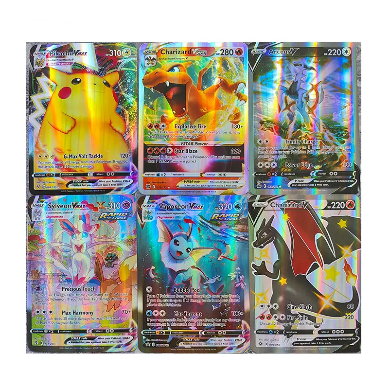 Rare Shiny Pokemon Cards