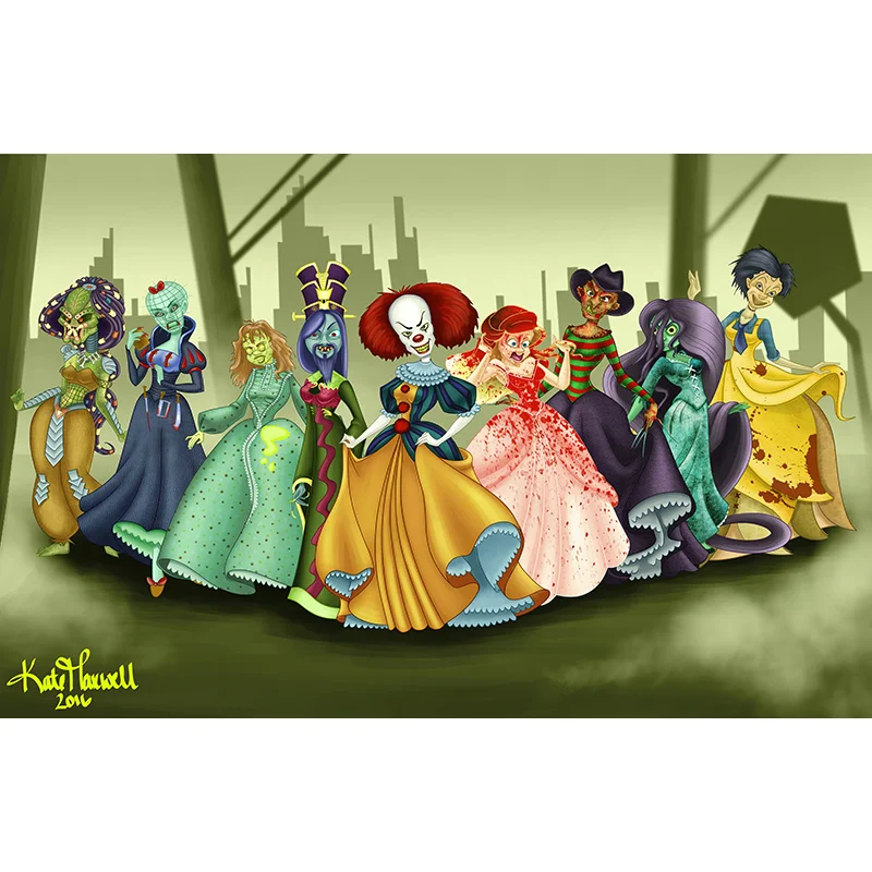 Disney Princess Halloween Backgrounds