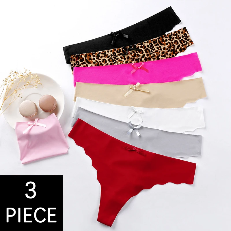 CINOON-Conjunto-de-lencer-a-Sexy-de-3-piezas-para-mujer-tangas-con-lazo ...