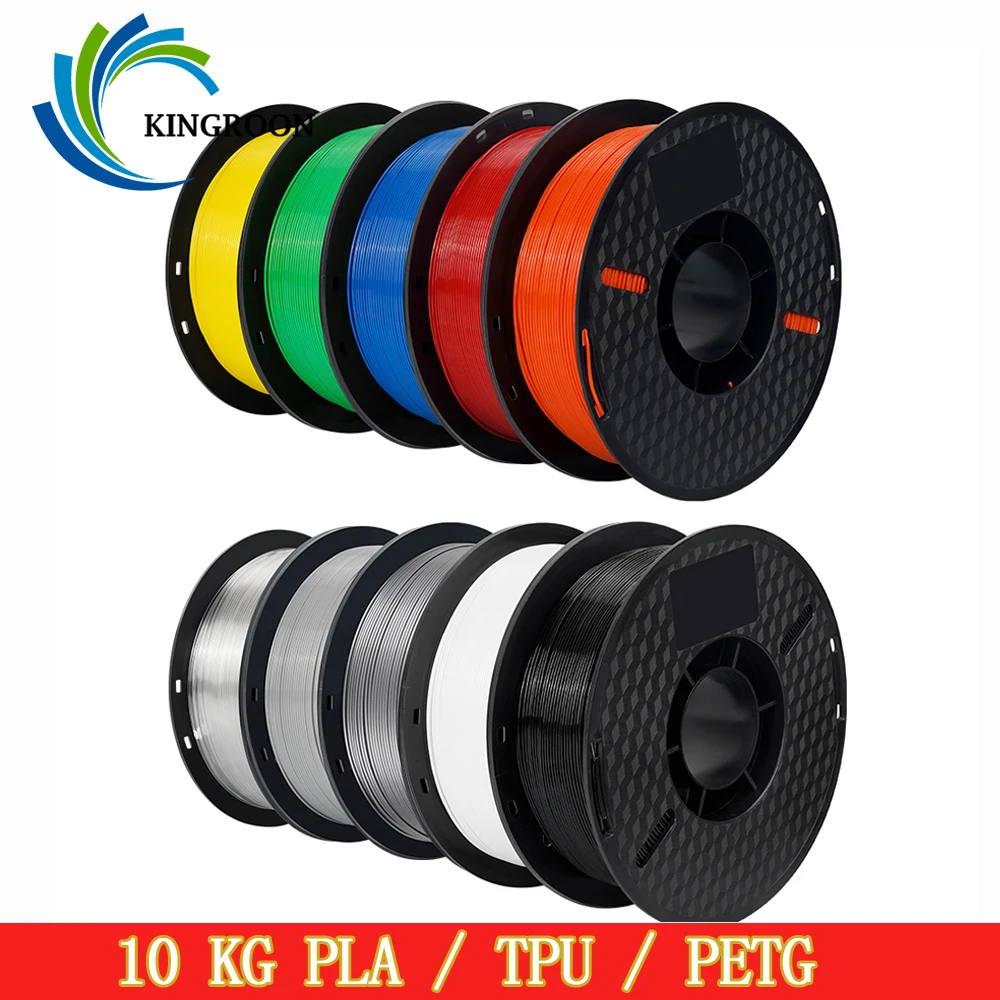 10KG/22LBS Mix Colors PLA TPU PETG filament 1kg 1 75mm For 3D Printer ...