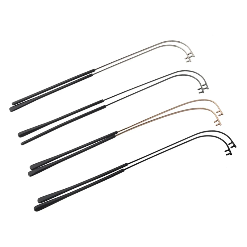 1pair-Rimless-Metal-Glasses-Temple-With-Tip-Repair-Broken-Metal-Eyewear ...
