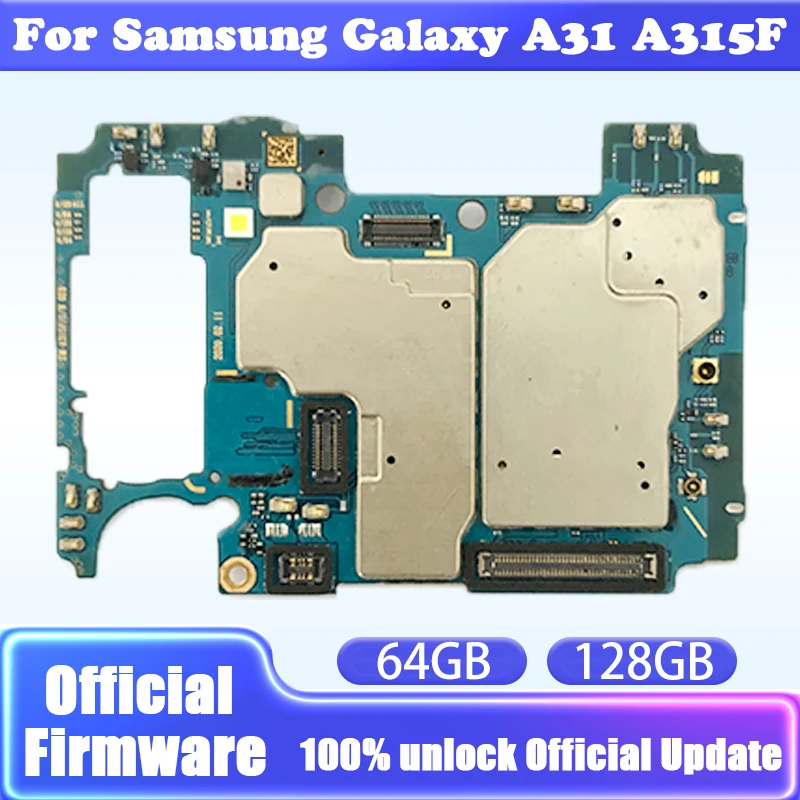 Placa base para SAMSUNG GALAXY A31 A315F A315G, placa lógica Original desbloqueada para SM ...