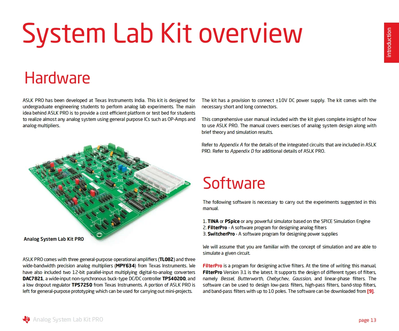 MIKROELEKTRONIKA MIKROE-957 Simulation System Lab DAC7821, MPY634 ...