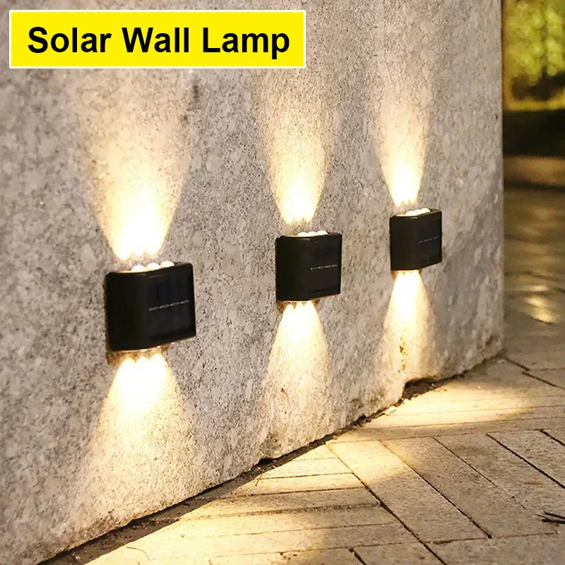 Outdoor-Solar-LED-Wall-Lights-Waterproof-Led-Solar-Lamp-Up-And-Down ...