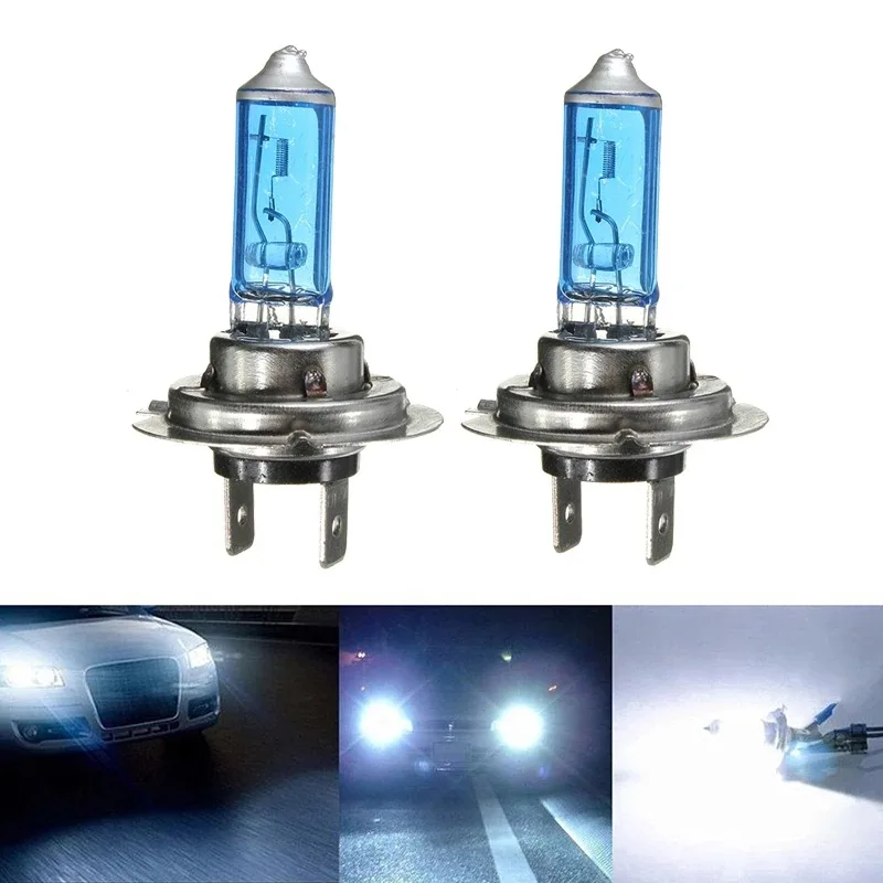 2pcs-6000k-Super-Bright-White-H7-Halogen-Bulb-12V-Car-HeadLight-Bulb-h7 ...
