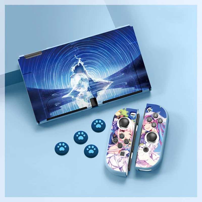 For-NS-Switch-Oled-Soft-TPU-Case-Protective-Skin-Cover-Controller ...