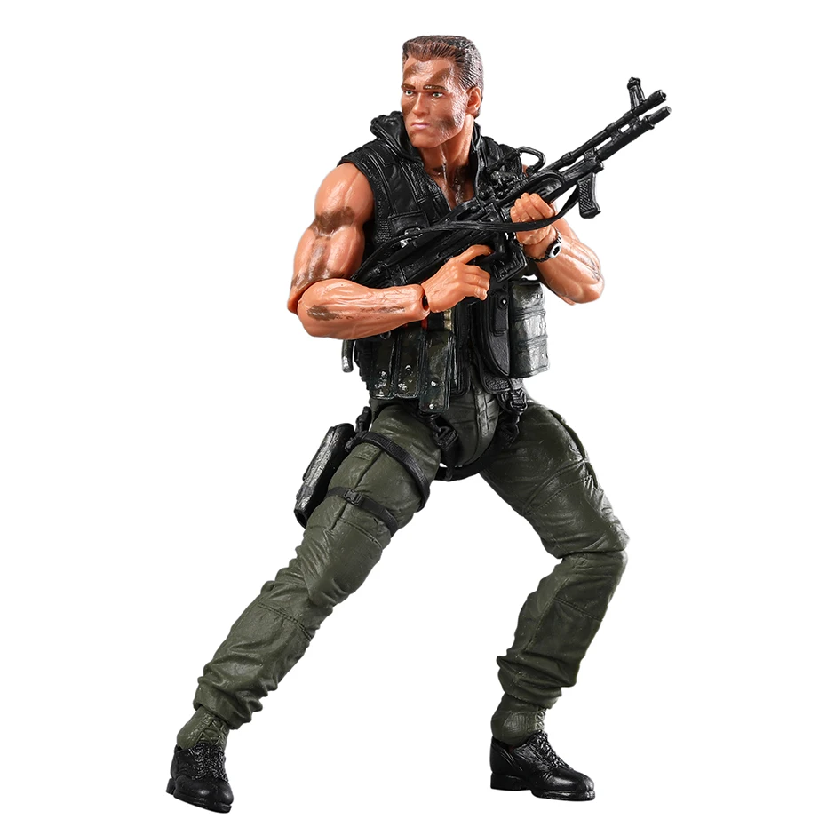 NECA-Commando-30-aniversario-Ultimate-John-Matrix-7-figura-de-acci-n-mu ...