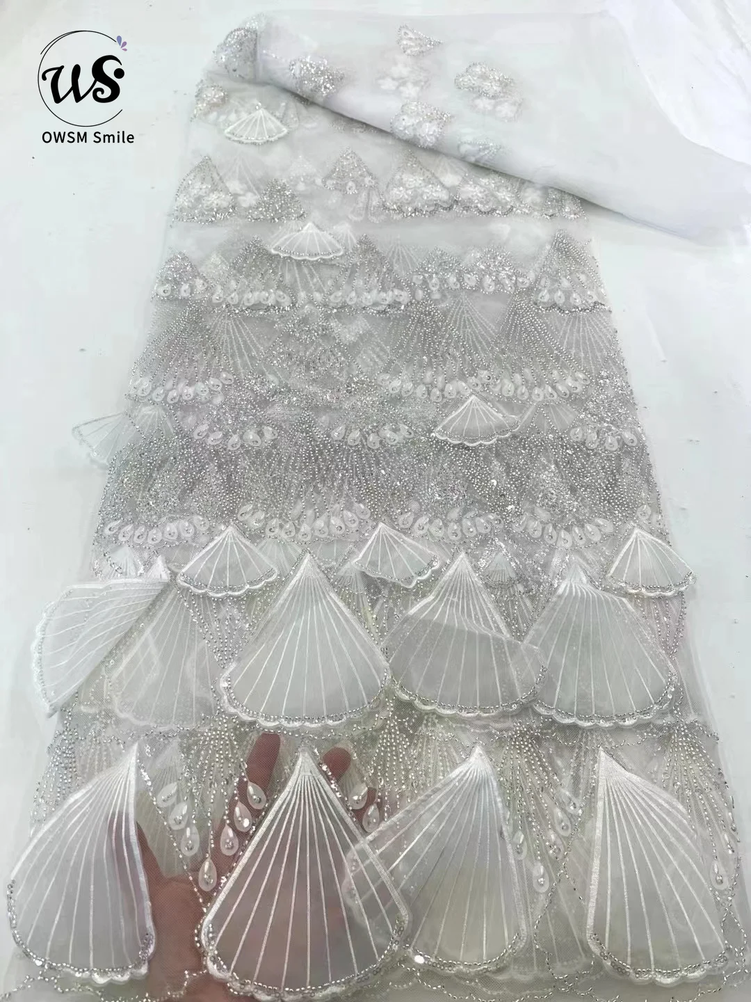 3D-Sea-Shell-Dresses-for-Woman-Pretty-Handmade-Special-Embroidery-Beads ...